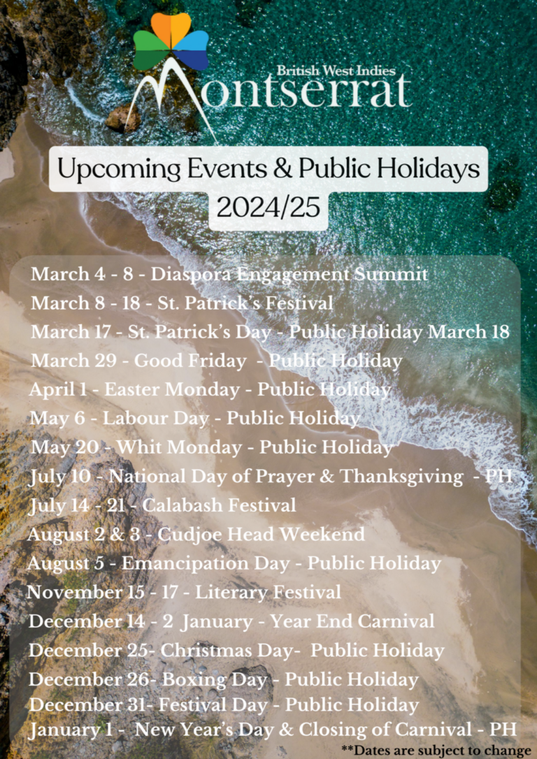 Festivals & Events - Montserrat Tourism Division
